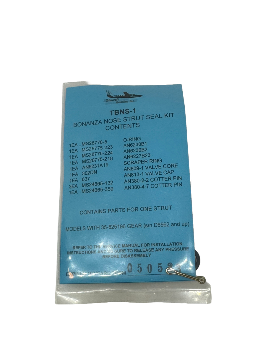 Bonanza Nose Strut Kit TBNS-1 – Aerocommerce LLC